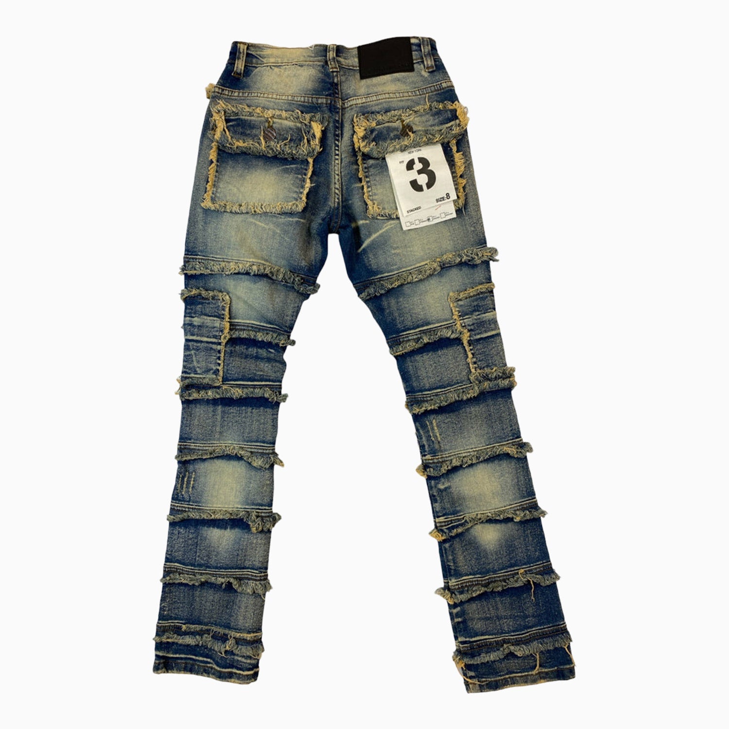 Evolution Kid's Dart True Stacked Denim Pant